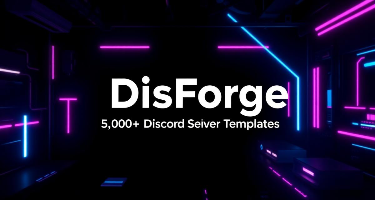 DisForge — #1 Discord Server Template Marketplace | 50,000+ Templates